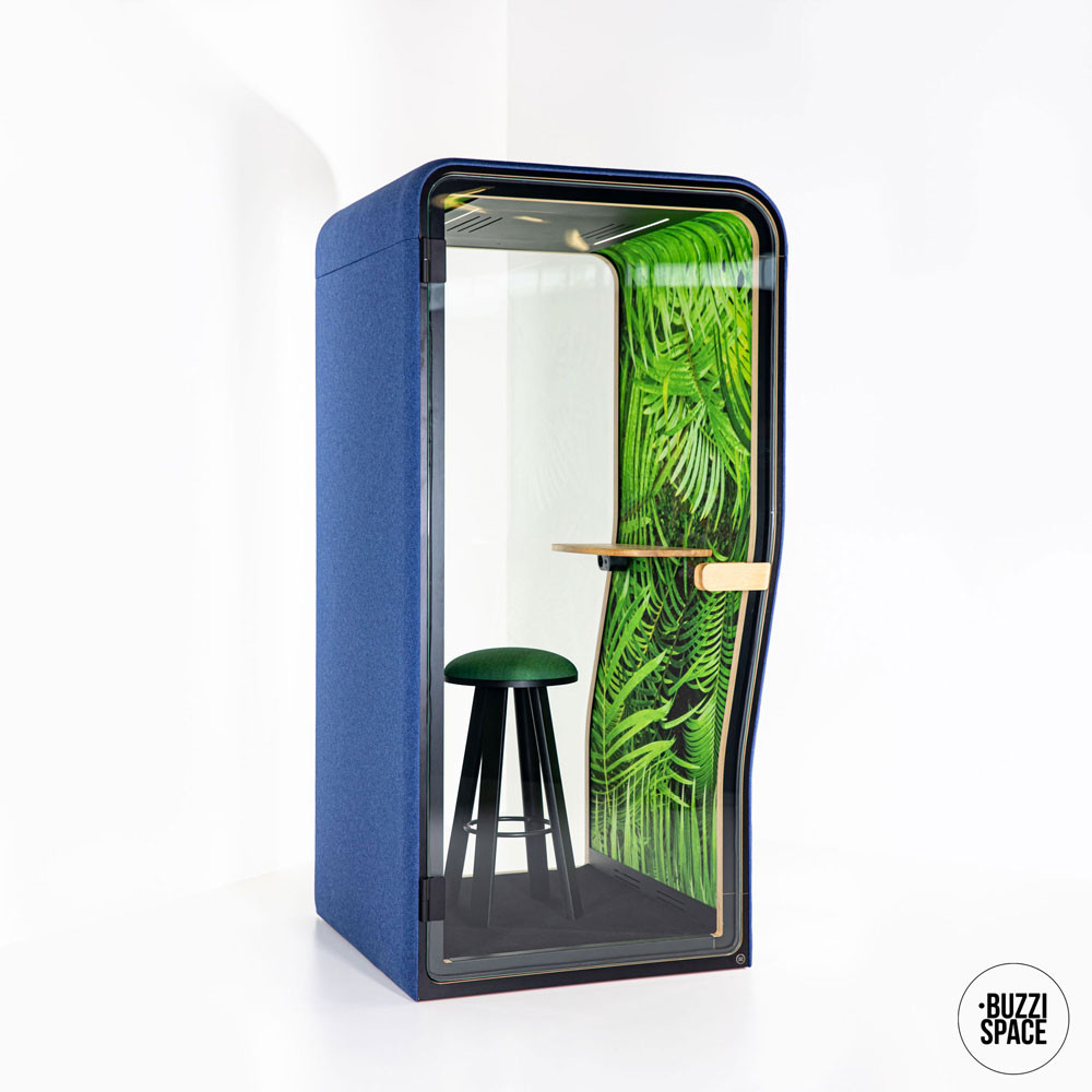 Quiet Mark | BuzziSpace BuzziNest Fully Enclosed Acoustic Booth
